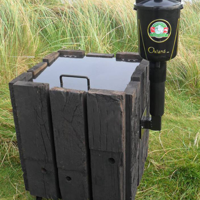 Range Master Bin and ball washer combo | Range Master Golf Services Ltd
